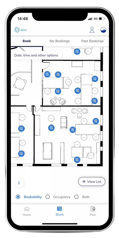 Desk Booking App | GemEx