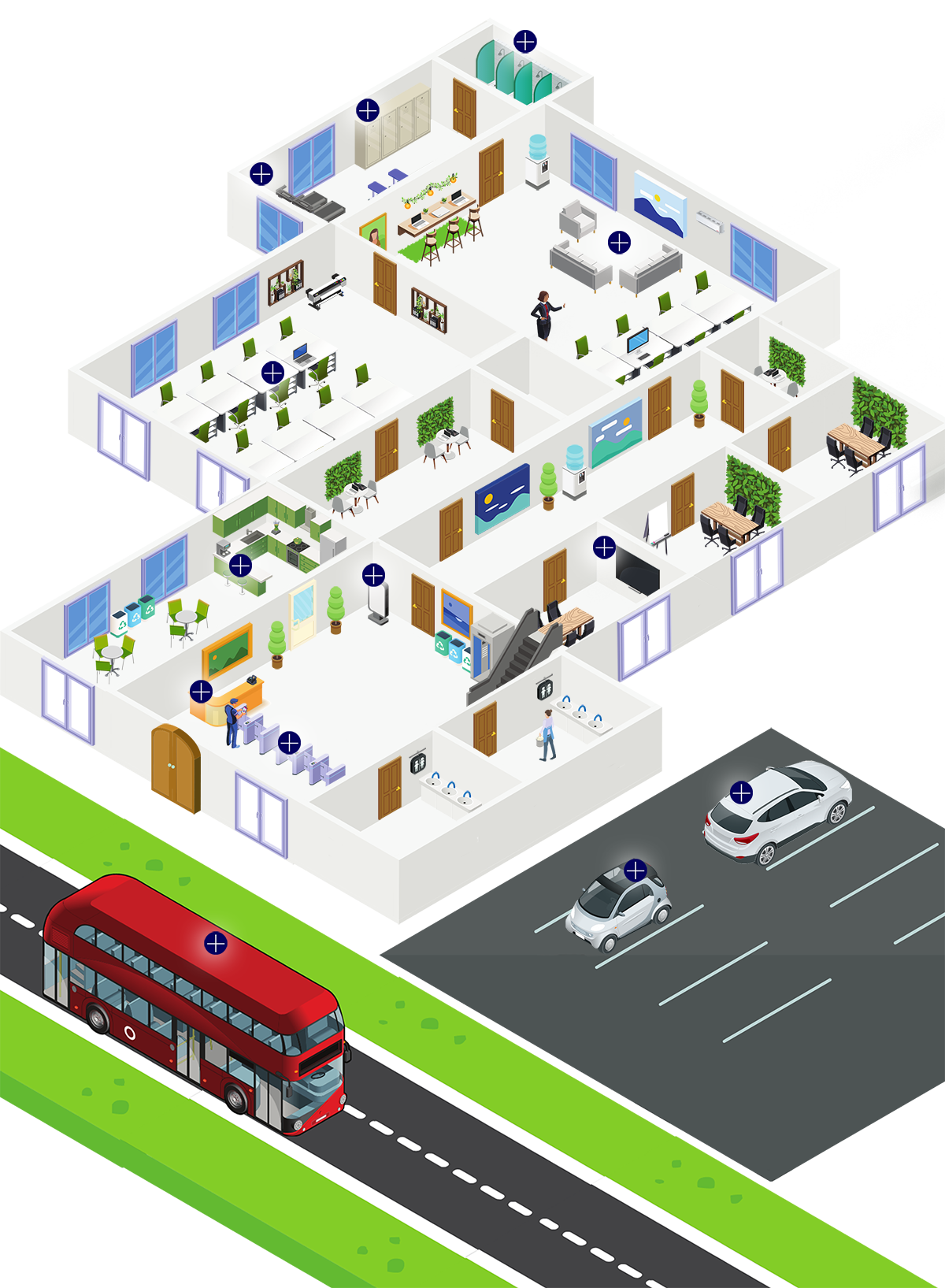 GemEx App | Workplace Experience App - Spica - a Nordomatic company